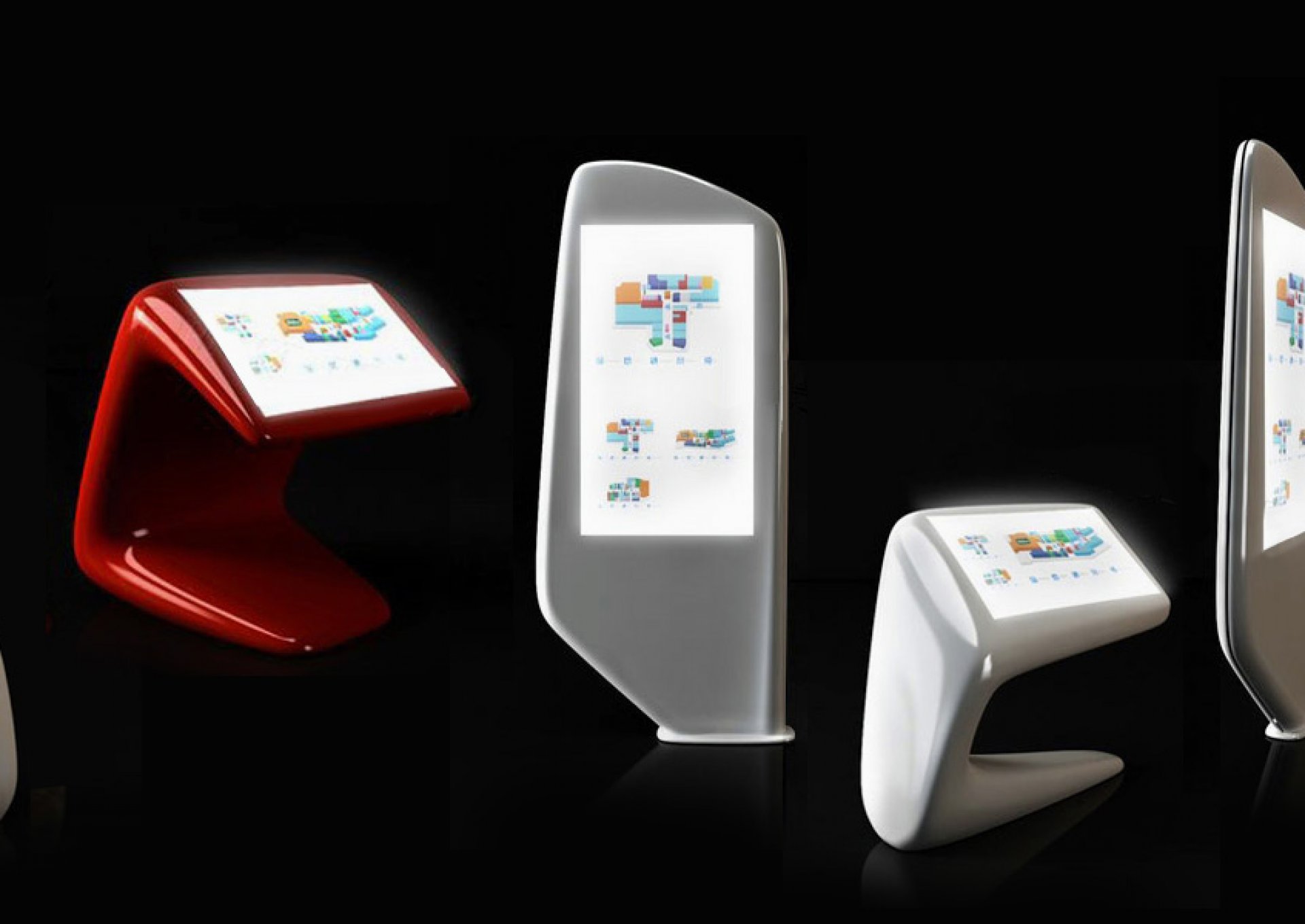 Wayfinder nawigator - Multitouch - technologie dotykowe